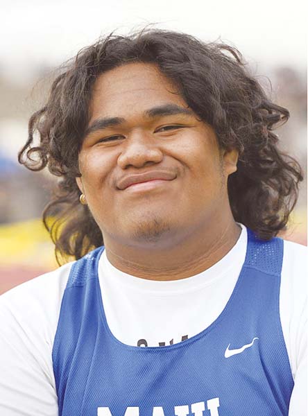 Randolph caps Bears career with gold in blazing 200 dash | News, Sports, Jobs - Maui News